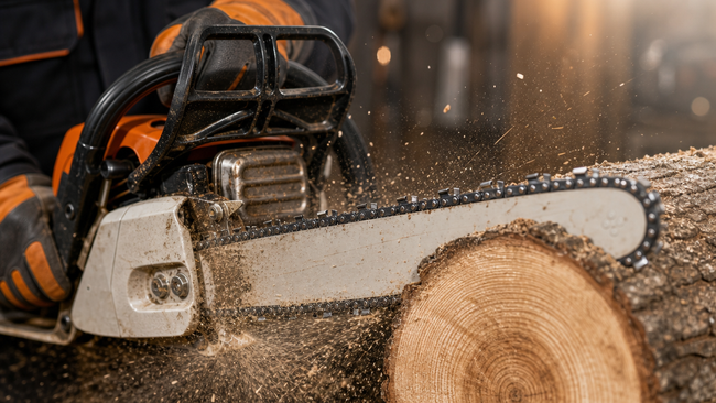 Chainsaw Cutting Crooked: Causes & Solutions