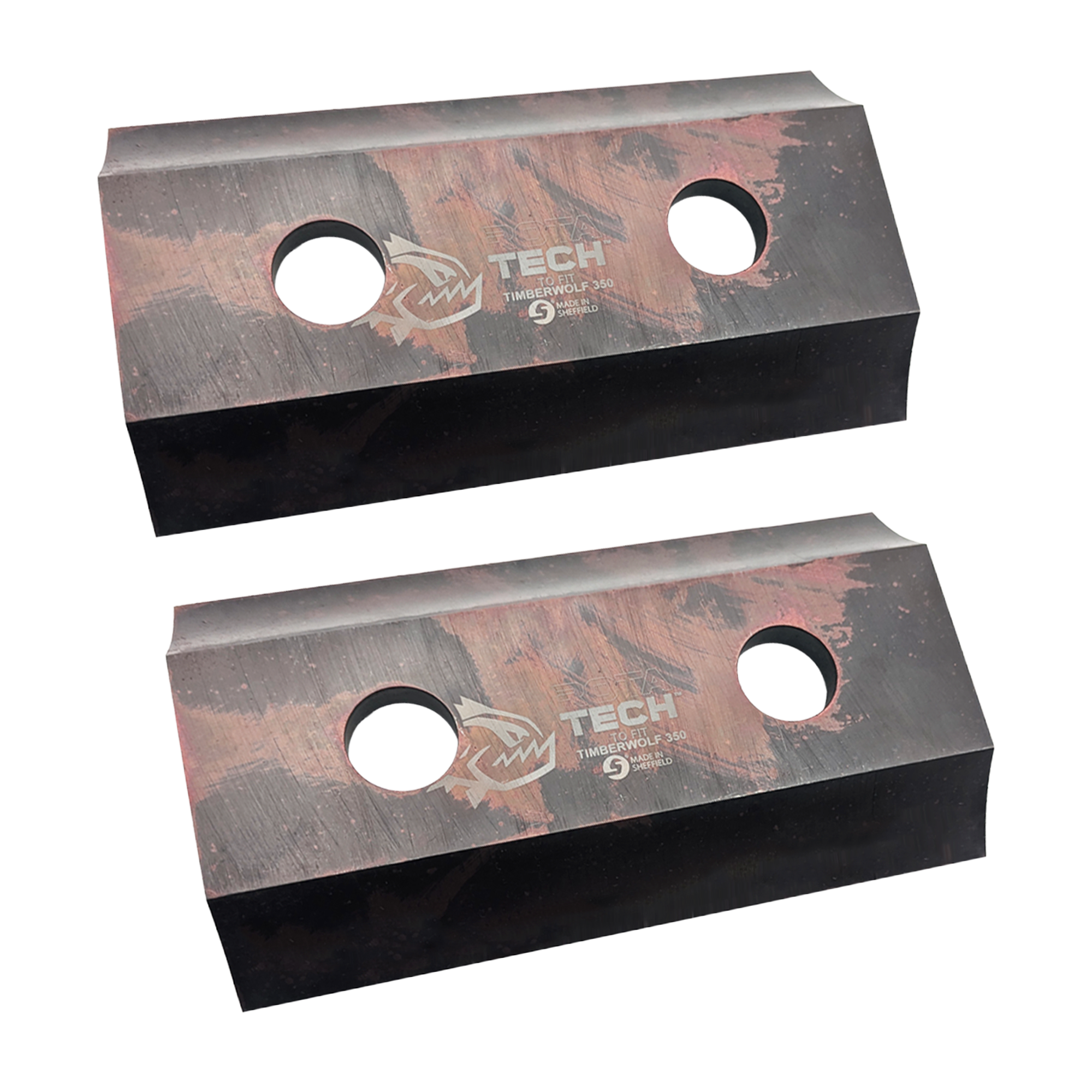 Couteaux de broyeur Rotatech pour Timberwolf 350