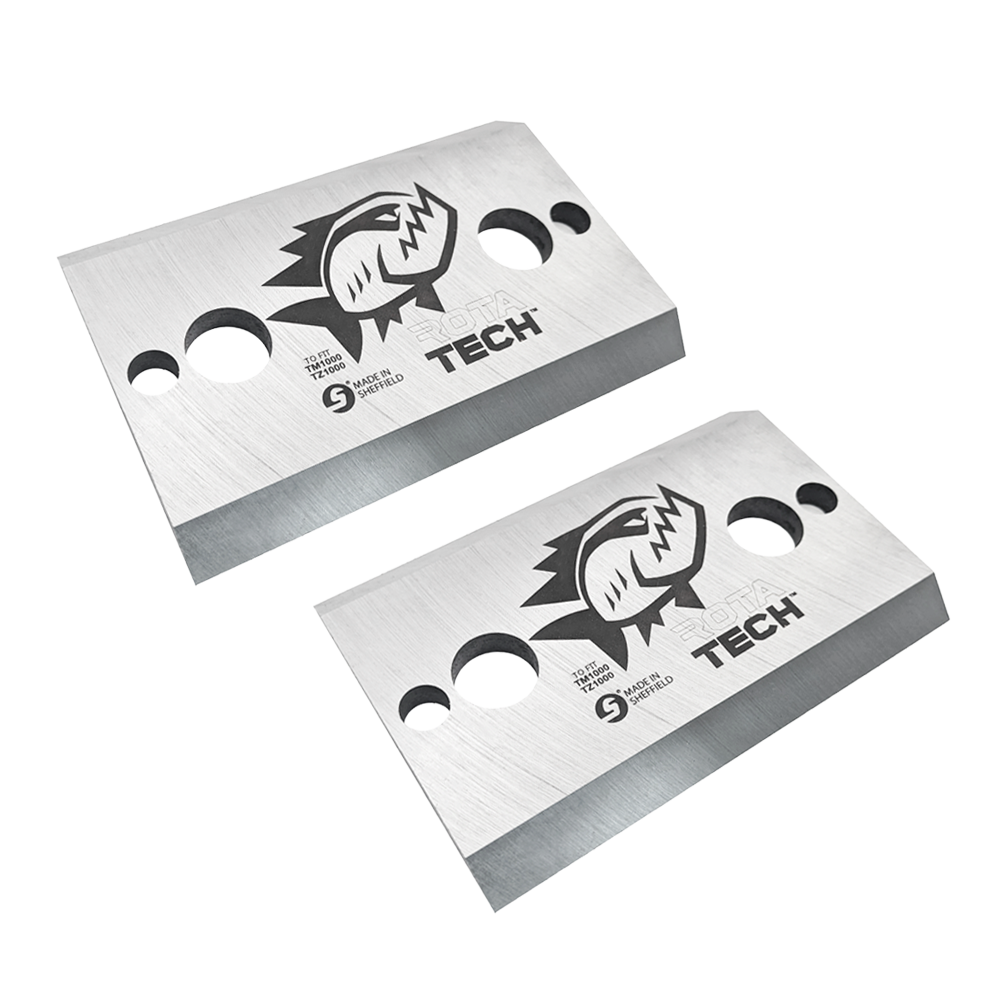 Rotatech Chipper Blades for TS Industrie TM1000
